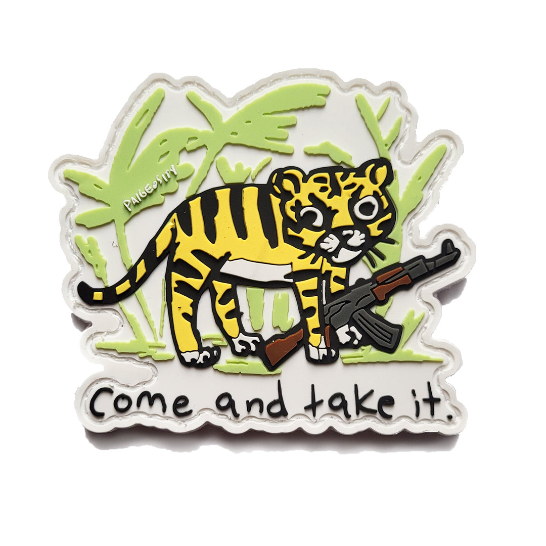 DERP Come and Take it Tiger Patch – Paigeosity