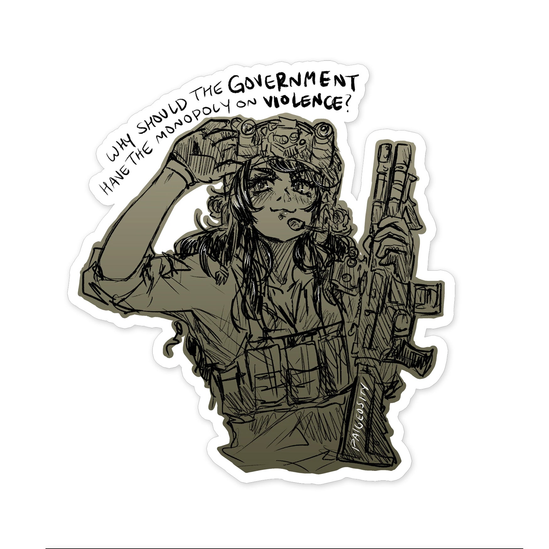TACTICOOL Monopoly Sticker – Paigeosity