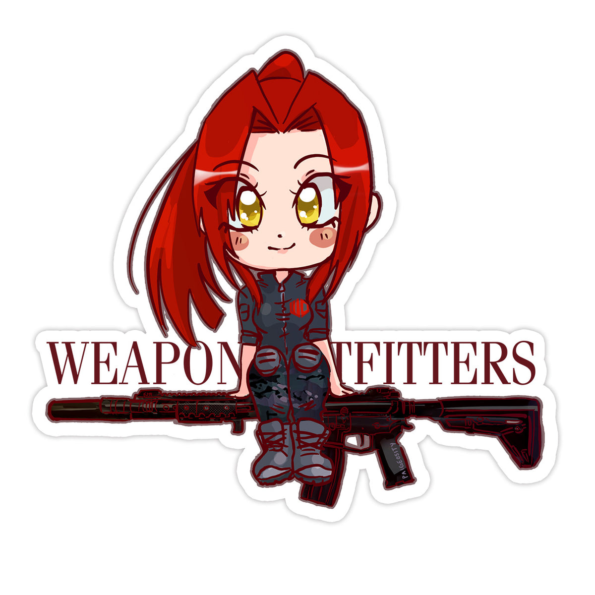 WO Raifu Chibi Sticker – Paigeosity