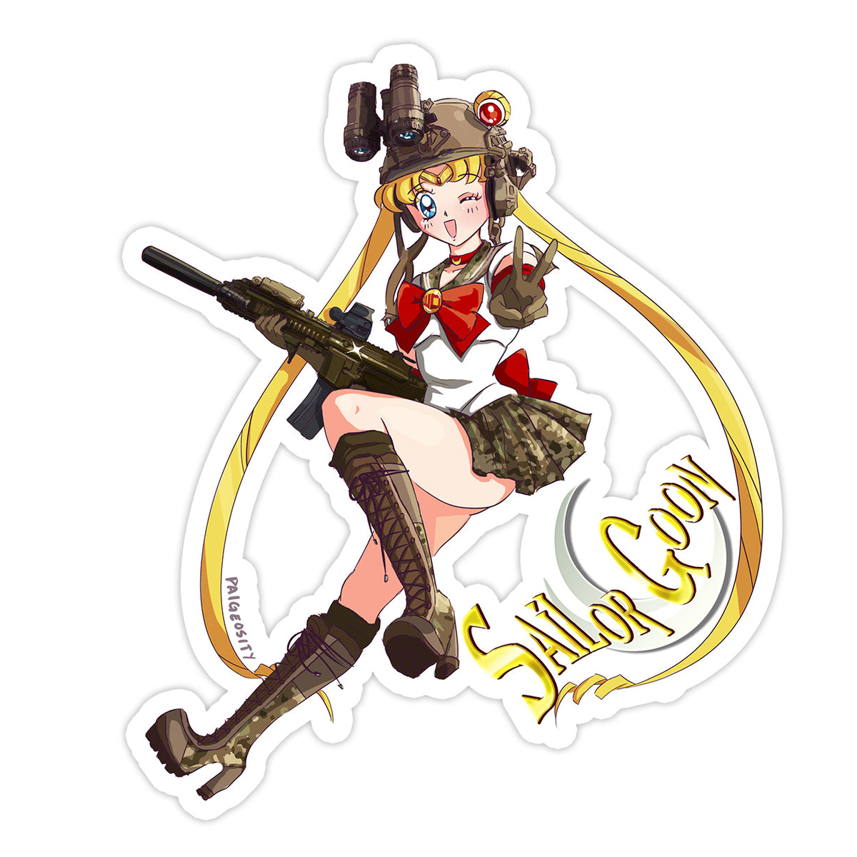 TACTICOOL Sailor Goon Sticker – Paigeosity